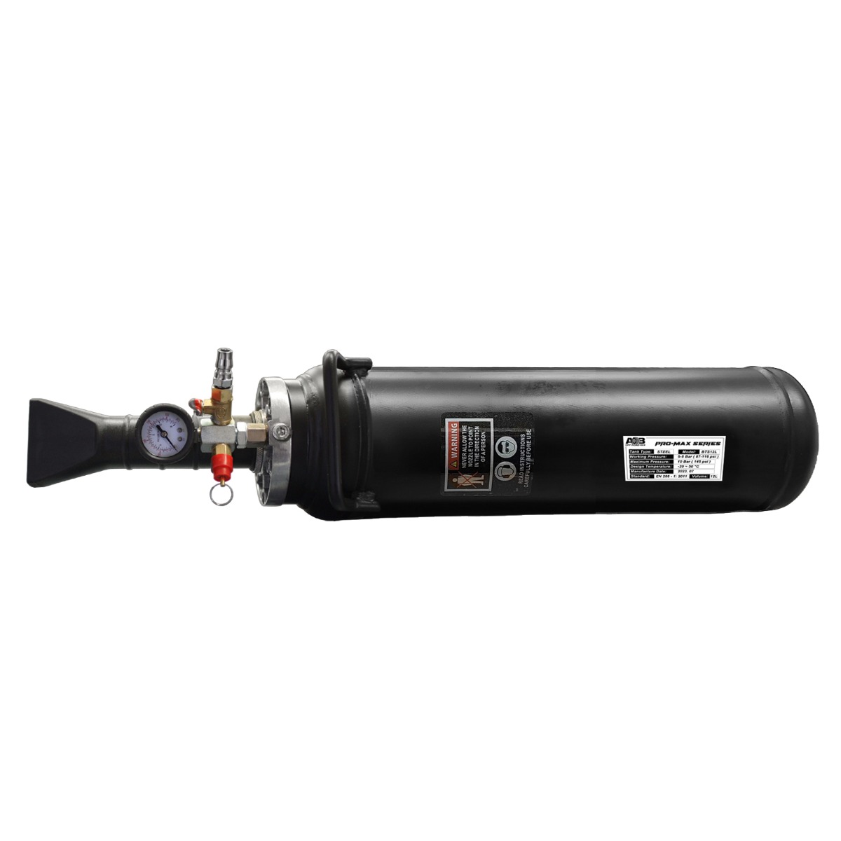 12 Litre Tyre Inflator Pro-Max Series Portable Air Tank Bead Seater ...