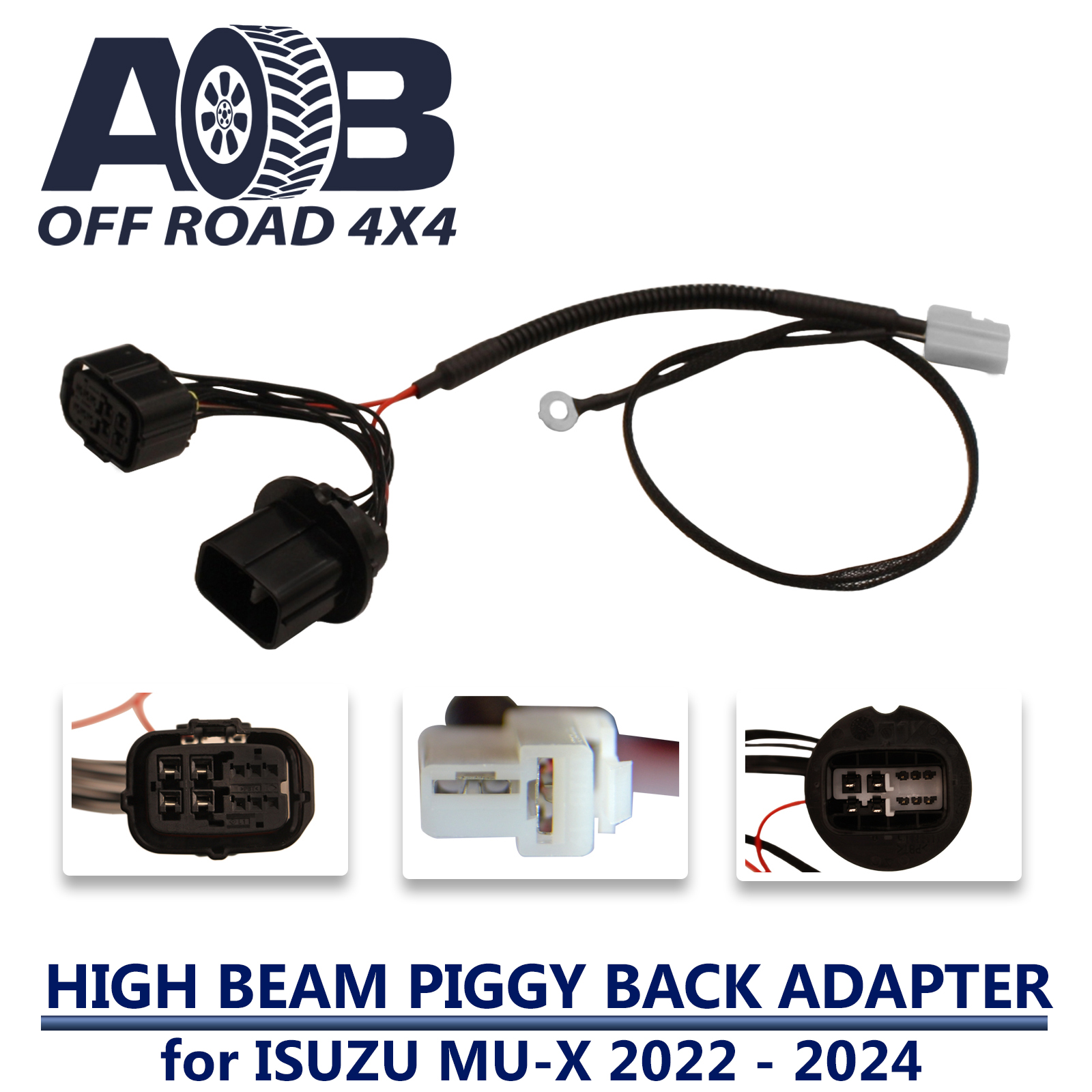 High Beam Piggy Back Adapter For ISUZU MUX / MU-X 2022 ~ 2024 LED ...