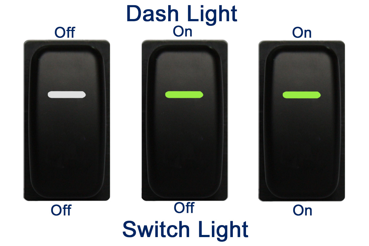 WINDOW logo M1C99G Mitsubishi Push Switch LED Green On-Off - AIR ON ...